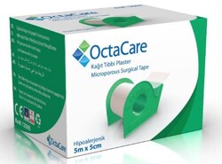 Octacare Kağıt Tıbbi Plaster 5m x 5cm | Markafarma